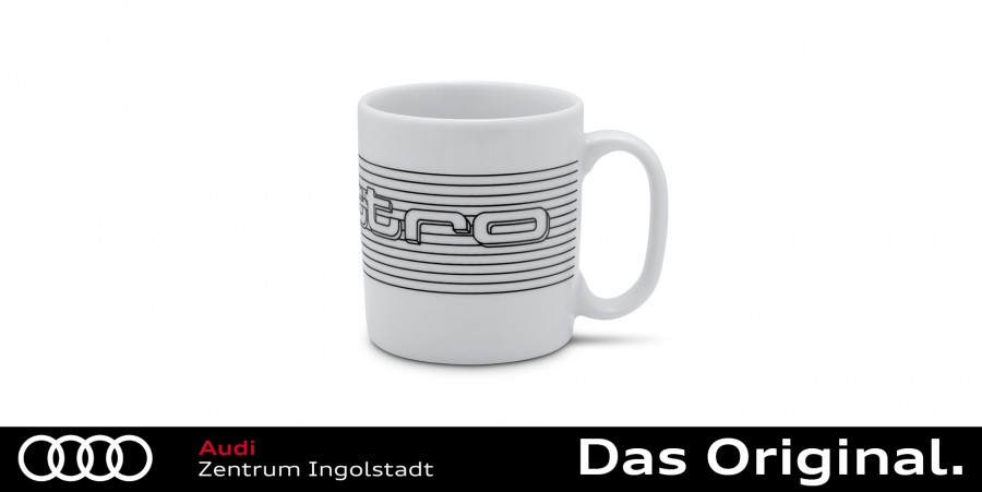 Original Audi quattro Tasse, weiß 3292200200 - Shop | Audi Zentrum ...