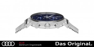 Original Audi Chronograph, silber/nachtblau 3102200300 - Shop | Audi ...