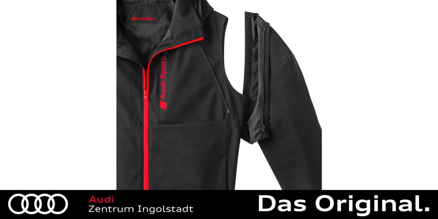 Original Audi Sport Zipoffjacke, Herren, schwarz, S 3132001702 - Shop ...