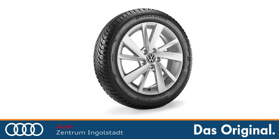VW Golf Winterkomplettradsatz "Gavia" 205/55 R16 91H, Bridgestone ...