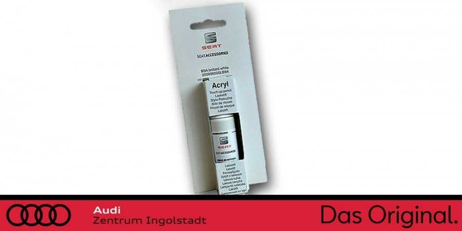 Original SEAT Lackstift Pure White Farbcode C9A 000098500L C9A - Shop ...